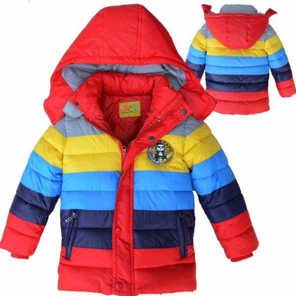 New Boys and Girls Rainbow Jacket - KidsBaron