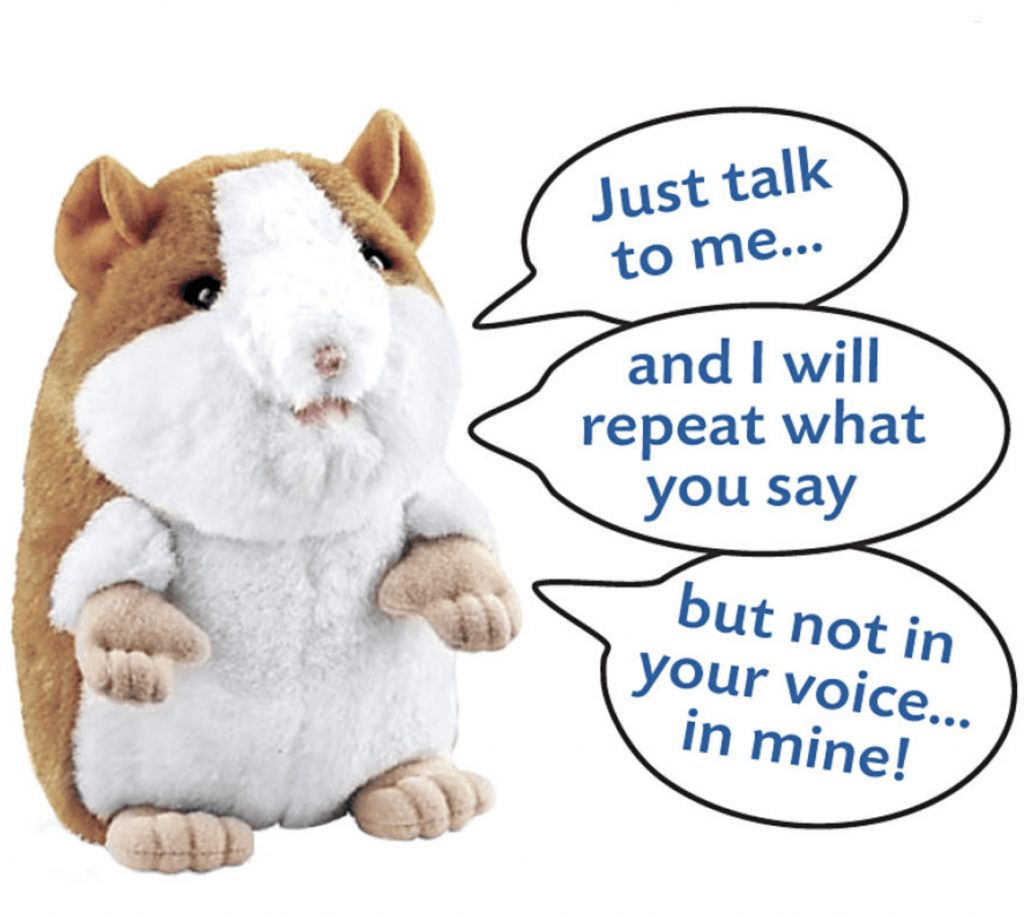 Talking Hamster Plush Toy - KidsBaron