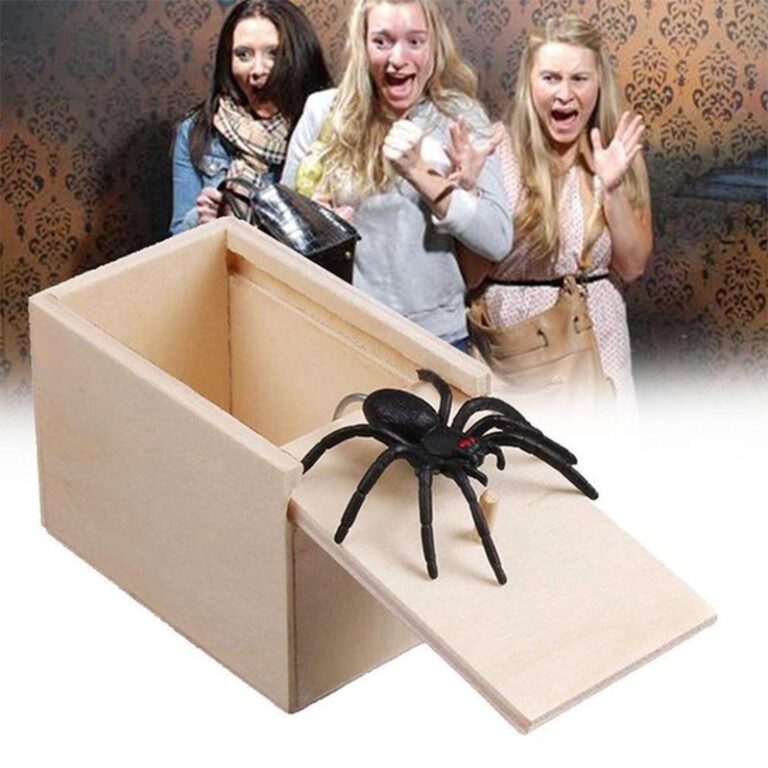Spider in a Box Prank Toy | Scare Prank Gift Box | KidsBaron