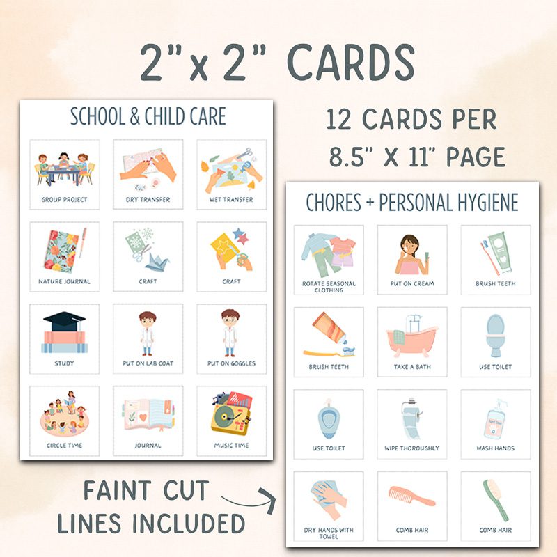 2000+ Routine Cards for Kids – Daily Routines Made Easy